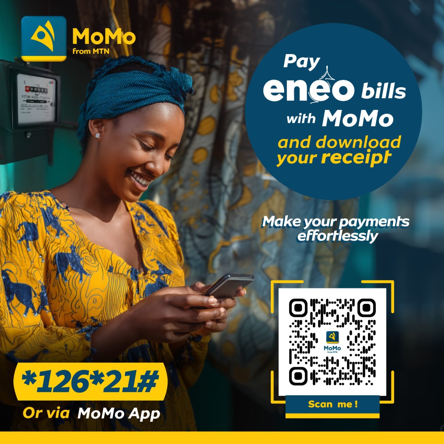 Eneo Prepaid Bill payment – MTN Cameroon